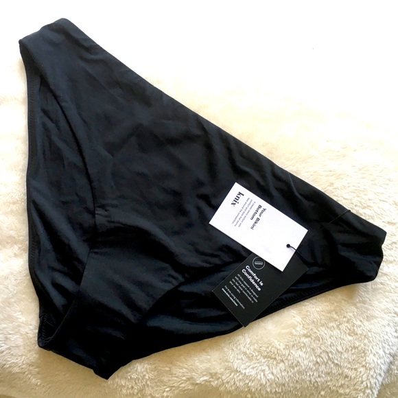 knix | Swim | New Knix Swim Classic Bikini Bottom By Knix Black Size ...